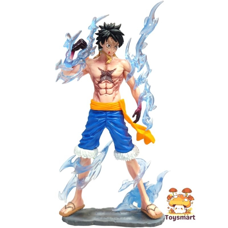 Luffy Effects Fire Action Figure luffy One Piece luffy Collection ...