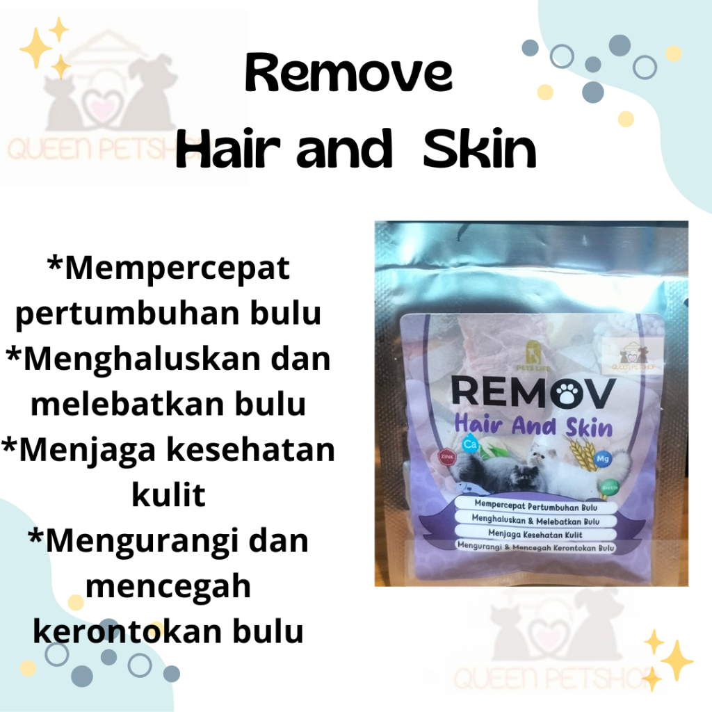 Remov Vitamin Sachet - Remov Vitamin Contents 5 Capsules - Vitamin Cat ...