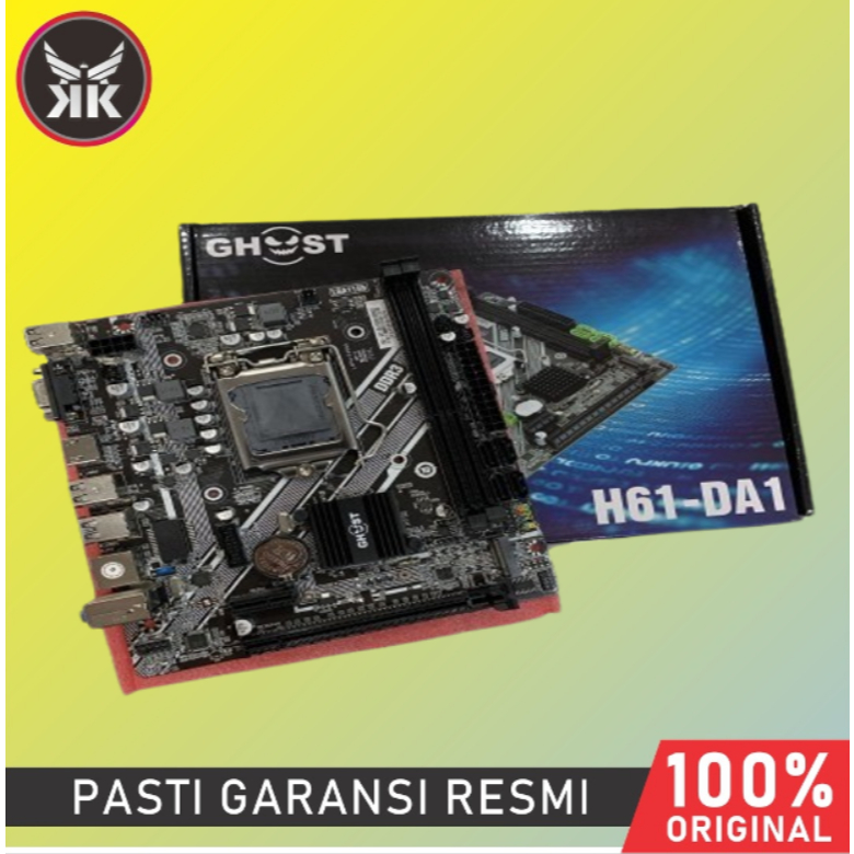 Motherboard GHOST H61 DA- BRCD NVME - 1155 | Shopee Philippines