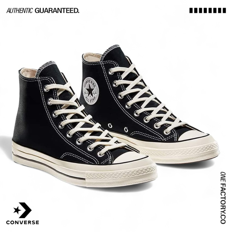 Converse 70 High Black White 100% ORIGINAL Official MAP | Shopee ...