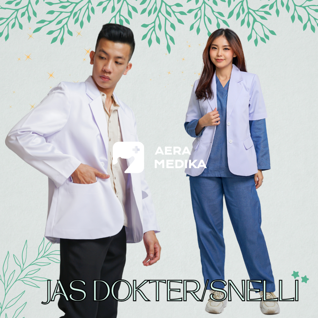 Premium Short/Long Sleeve Doctor's Coat / Snelli - AERA MEDIKA | Shopee ...