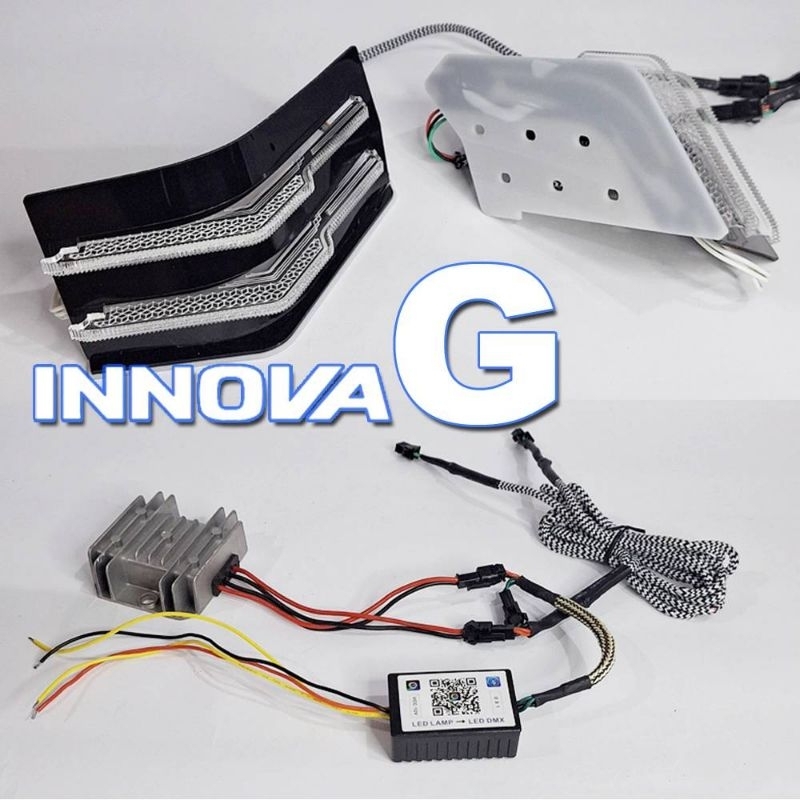 DRL Lazy 3D Slim Frame Custom Innova Reborn Type G 1 color | Shopee ...