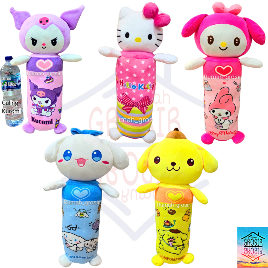 (Wholesale House) Cinnamoroll Pompompurin Kuromi Hello KItty Doll ...