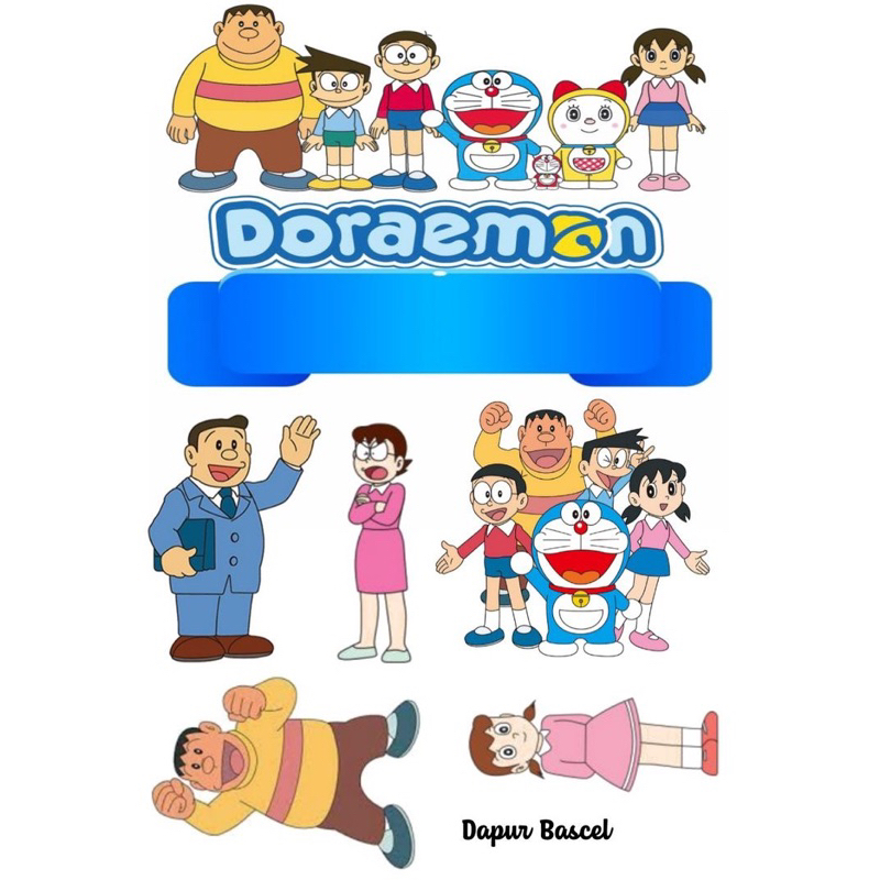 Doraemon Cake Decoration / Doraemon Topper / Doraemon / toppercake ...