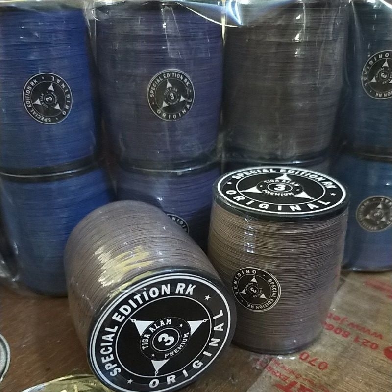 1 Slop Glass Three Natural Kite String PREMIUM klos bonit 2000 Yards ...