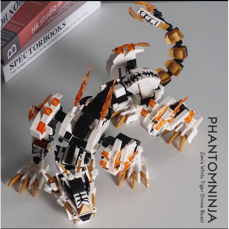 NINJAGO WHITE TIGER 2IN1 BUILDING BLOCK EDUCATIONAL TOY | Shopee ...