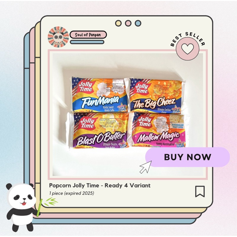 Popcorn Jolly Time Ready Variant Blast o Butter/Fun Mania/The Big Cheez ...