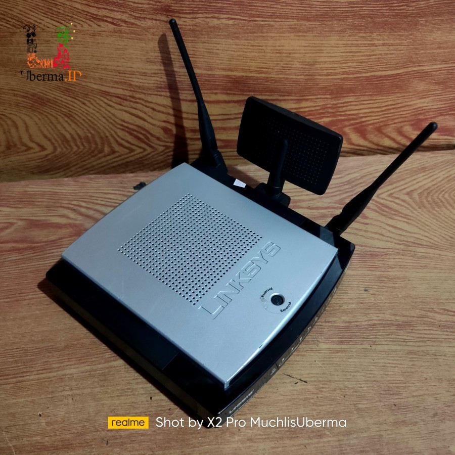 Linksys Wireless-N Gigabit Router with Storage Link (WRT350N) | Shopee ...