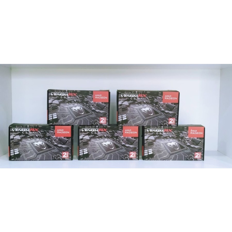 Vga AMD Radeon Venom RX 580 8GB DDR5 256Bit Dual Fan NEW Official ...