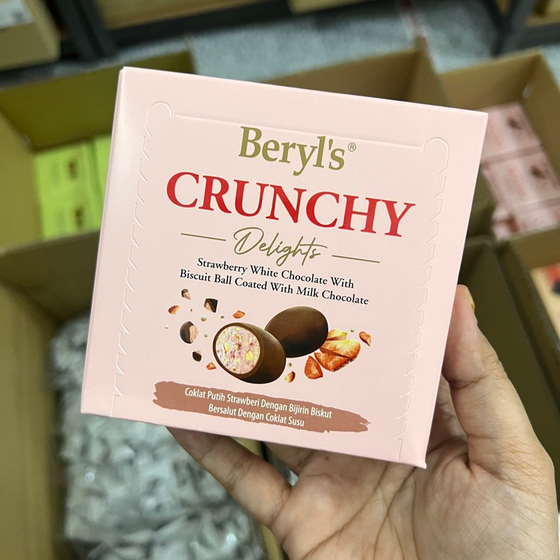 EXP Chocolate Beryls beryl's BCruchi Delight Strawberry B crunch ...