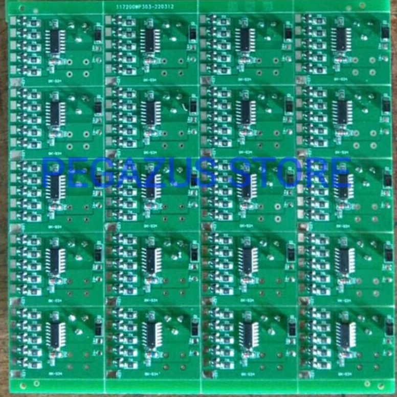 Code S6G 2 Pcs BKS34 PCB Led Running Module 5 Tracks 5TR 8 Automatic Flashing Modes BKS34 BK S34 ...