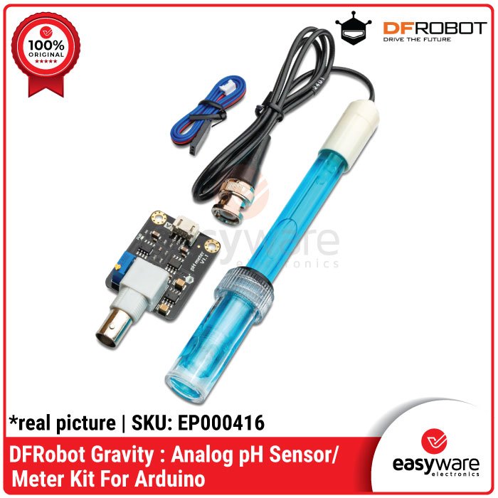 DFROBOT GRAVITY ANALOG PH SENSOR METER KIT FOR ARDUINO | Shopee Philippines