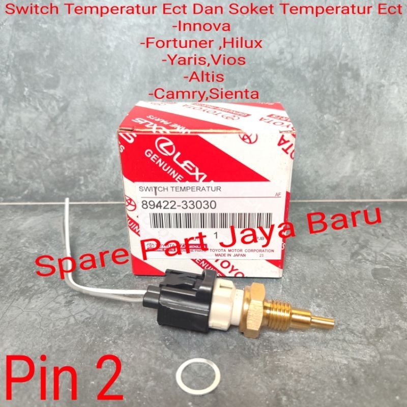 Switch Ect Temperature Sensor And Socket Ect Fortuner Vios Original ...
