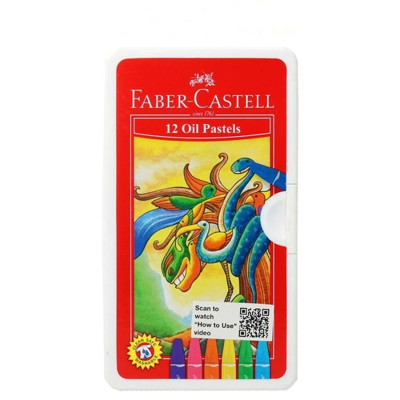 Oil Pastel Hexagonal Crayons 120063 ON FABER-CASTELL / Oil Pastel 12 ...