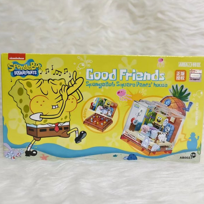 Bricks Block Area X Spongebob Squarepants+Get Acrylic Kids toys toys ...