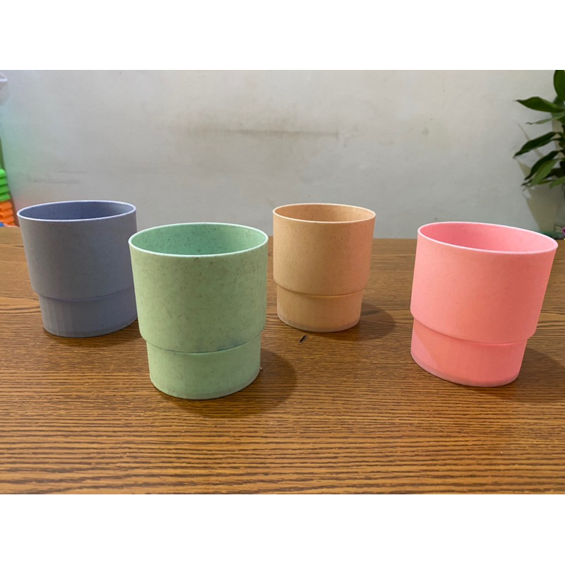 Matte pastel colored plastic cups (edelweiss) | Shopee Philippines