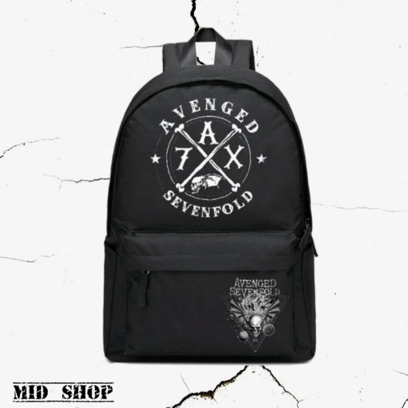 A7x Band Backpack Rolling Stones band bag Metallica band backpack ...