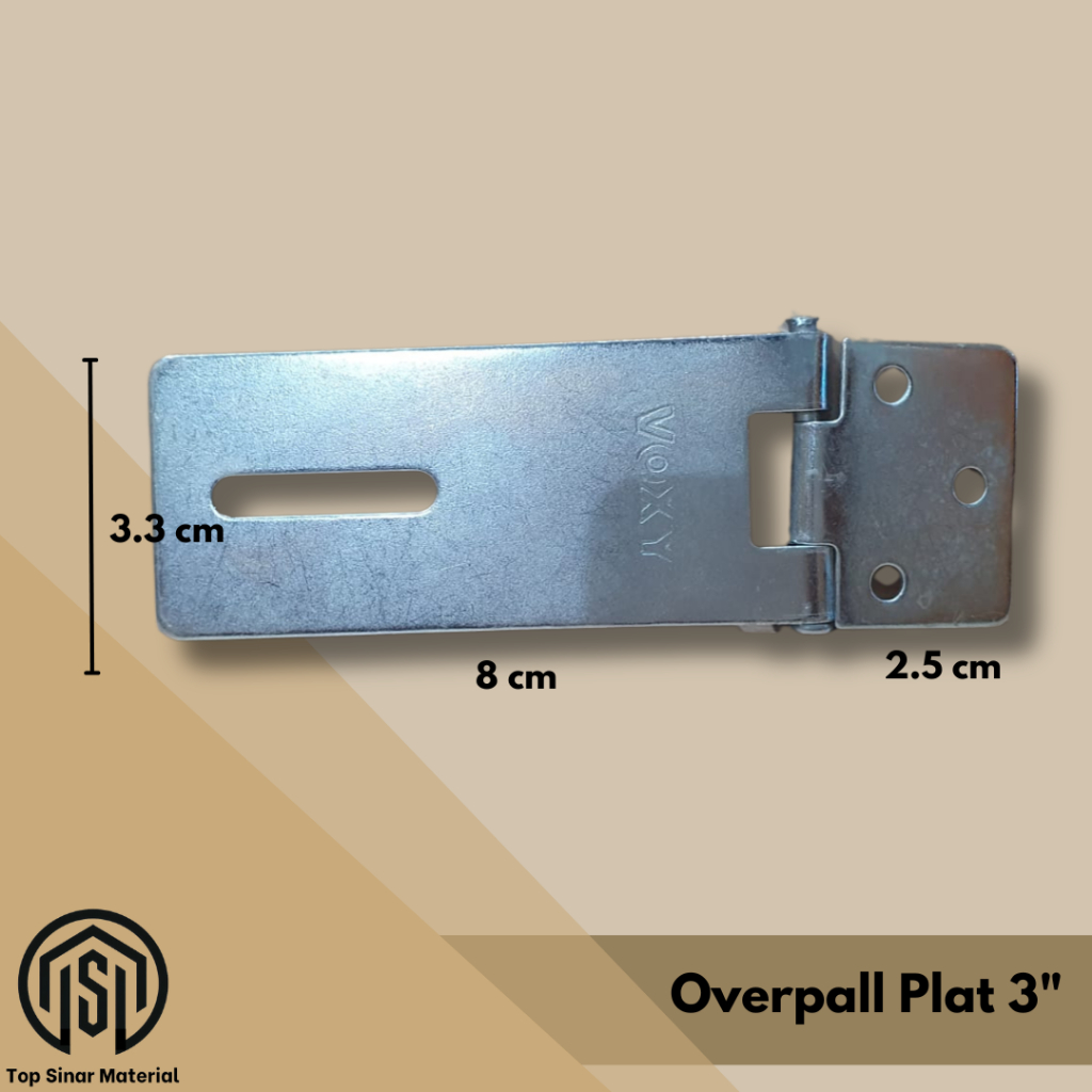 Overpal Overpale Thick Galvanized Overval Door Cantol Hook Swing ...