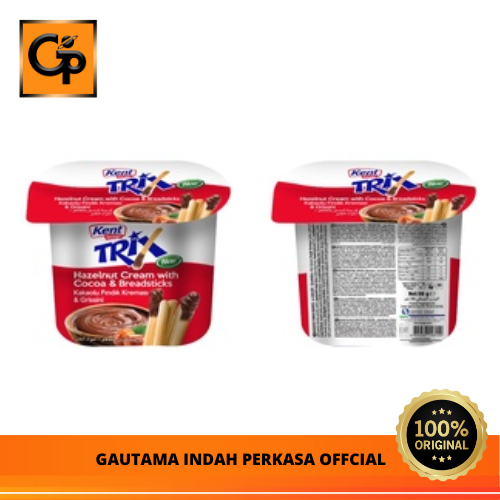 Kent Trix Hazelnut Cream Biscuit Stick with Cocoa and Breadsticks 56g ...