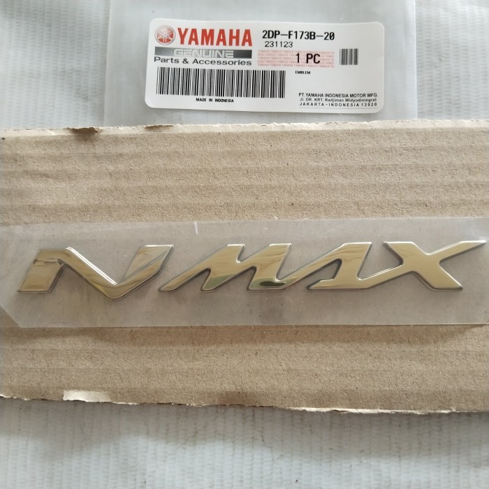 Yamaha NMax 155 OLD 2DP-F173B-20 Gold 3D Logo Emblem | Shopee Philippines