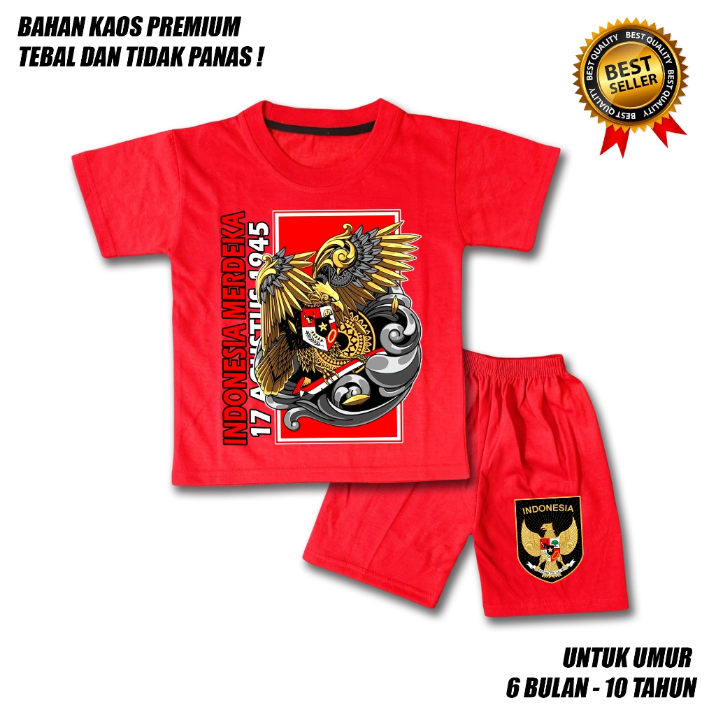 MERAH PUTIH Indonesian Red And White Boys Suits MERDEKA GARUDA 3rd ...