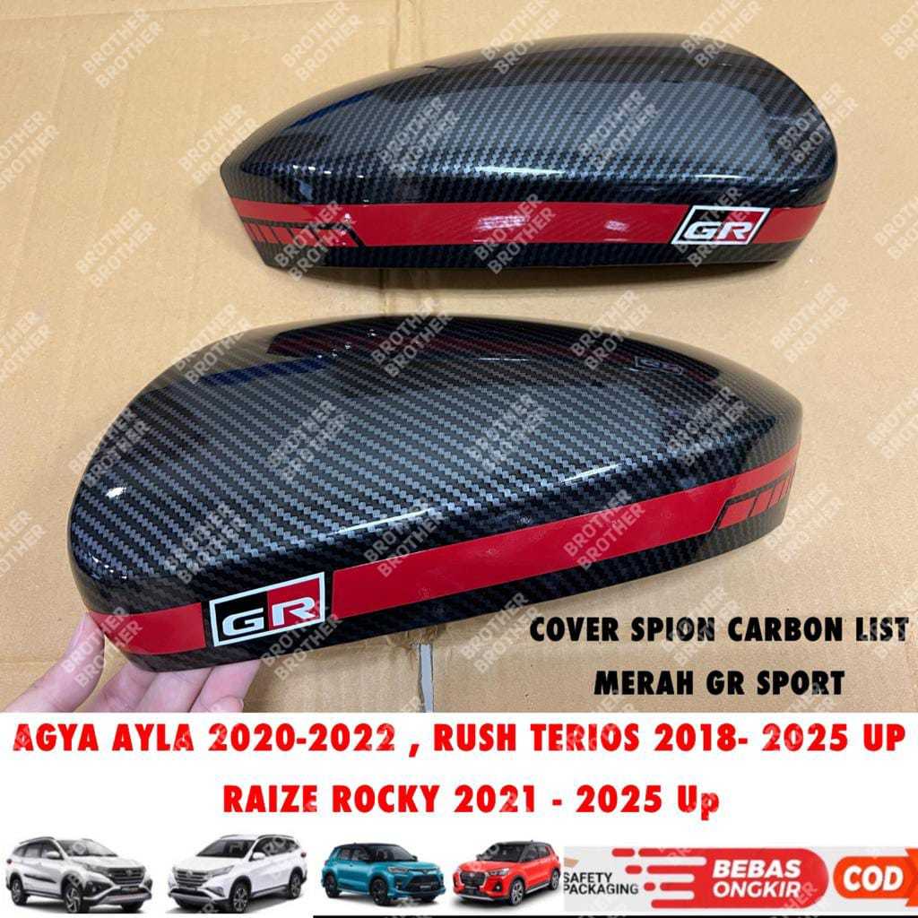 MERAH Toyota Avanza Xenia Veloz Raize Rocky RUSH Terios 2018 2020 2021 ...