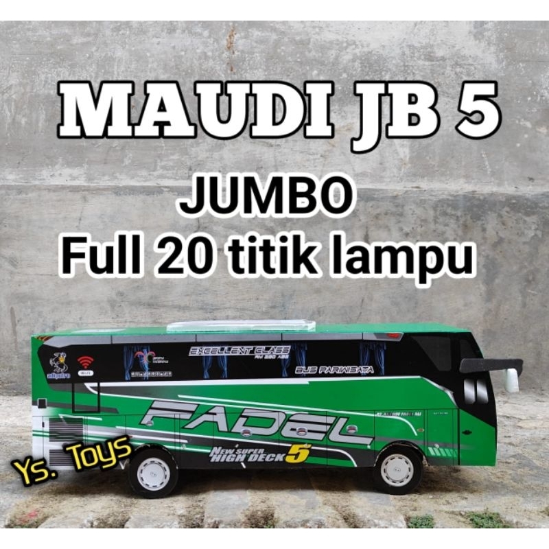 New!! JB5 BUS BASURI TELOLET Miniature BUS | Shopee Philippines