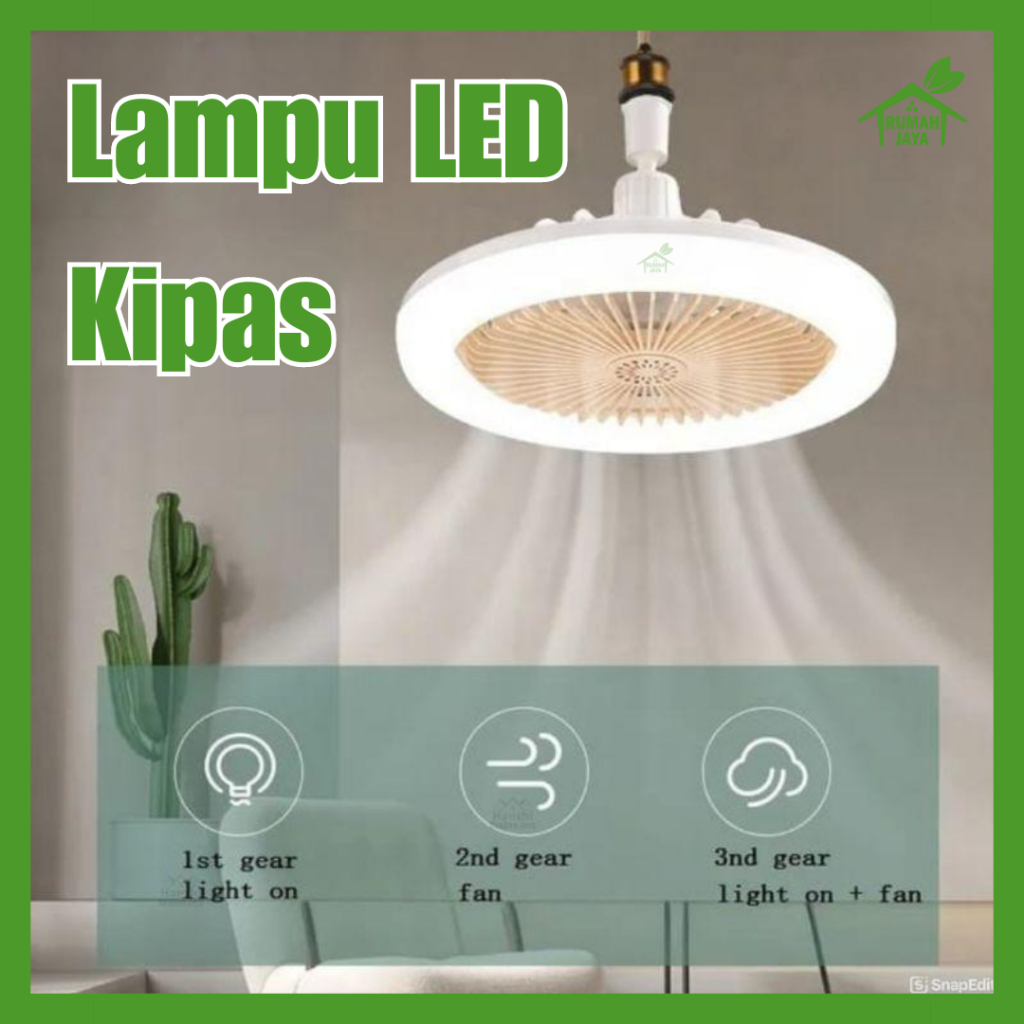 Rjo - 50 Watt AC Fan Light / LED Remote control Ceiling Fan Light ...