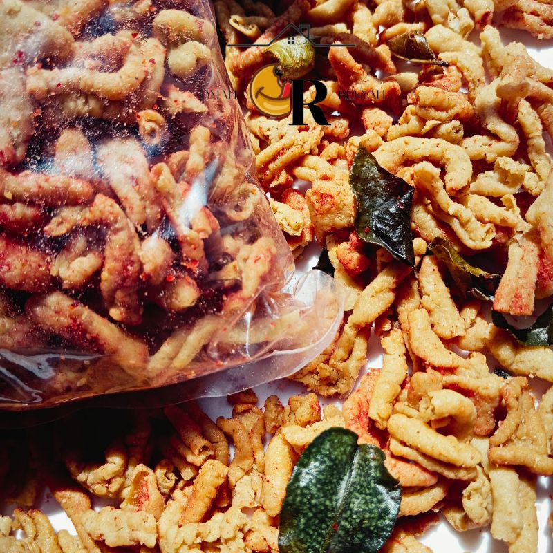 CRISPY CHICKEN INTESTINES WITH SPICY LIME LEAVES 200 GRAMS | Shopee ...