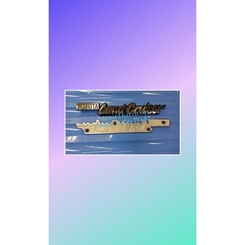 Landcruiser hardtop FJ40 BJ40 Logo Emblem original | Shopee Philippines
