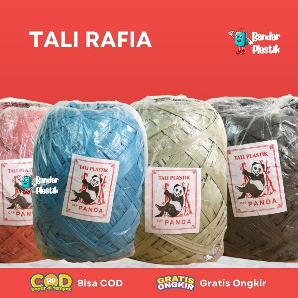Raffia Rope (700Gr) | Colored Raffia Rope | BLACK Rafia ROPE | Plastic ...