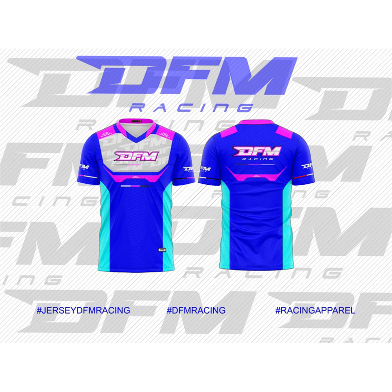 Cool DFM racing full printing Jersey T-Shirt | Shopee Philippines
