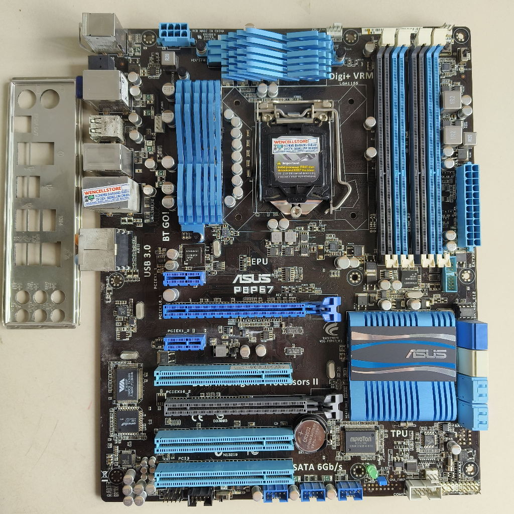 Gaming MAINBOARD ASUS P67 LGA 1155 DDR3 | Shopee Philippines