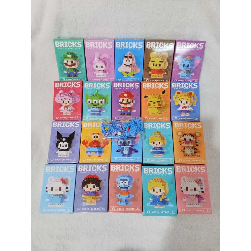 Bricks Nano Block 3d Puzzle Lego Mini Block Simulation Toy for Children ...