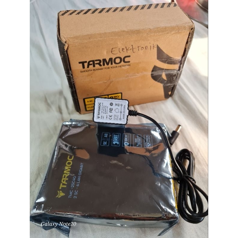 Tarmoc TMC-2SC4G-AB-P-V1 | Media Converter 2 FO 4 LAN Gigabit POE IN ...