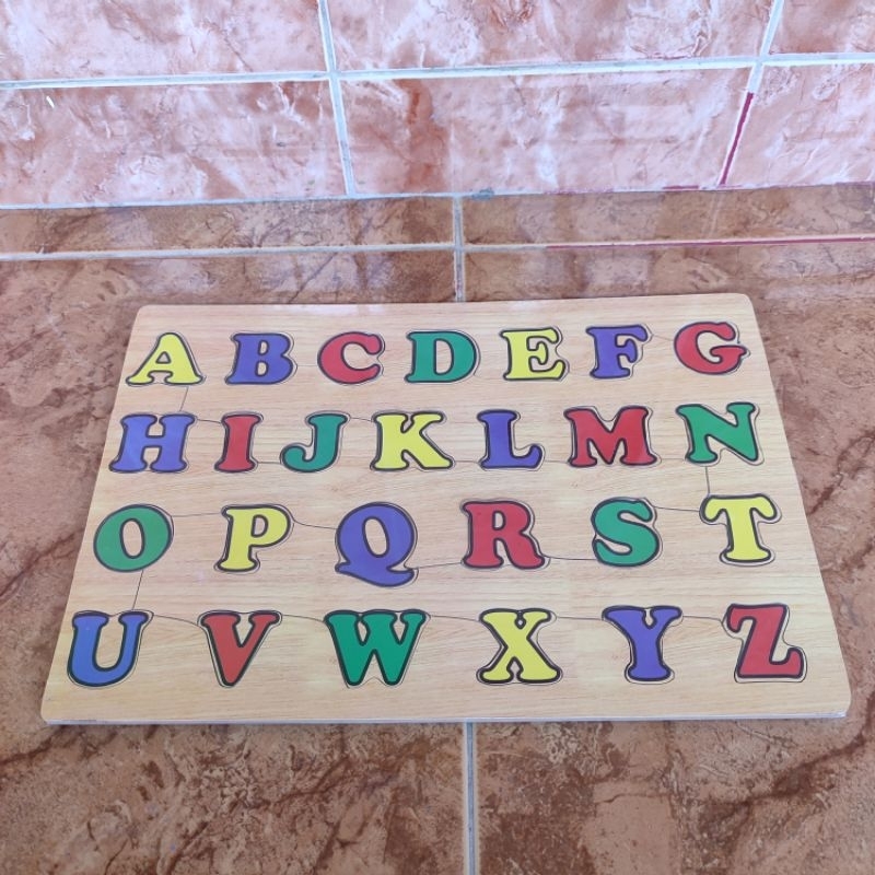 Uppercase Alphabet Letter Puzzle | Shopee Philippines