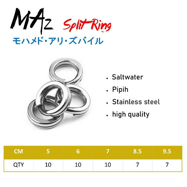 Quality Split ring MAz Split ring | Shopee Philippines