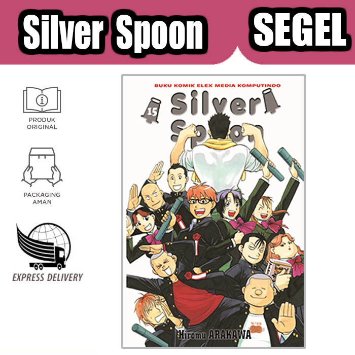 New SILVER SPOON Comic Original Seal - VOLUME 15 (FINISH) | Shopee Philippines