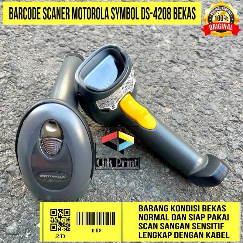 Barcode Scaner Motorola Symbol Ds4208 | Shopee Philippines