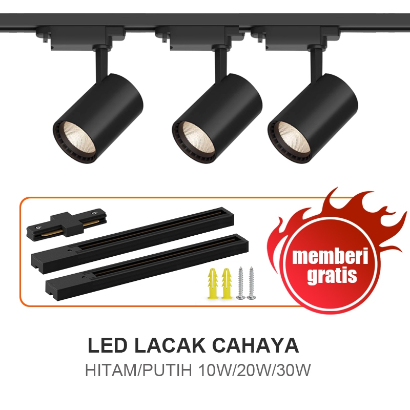 LED TRACK LIGHTS SPOTLIGHT TRACKLIGHT RAIL SPOTLIGHT 10W / 20W / 30W ...