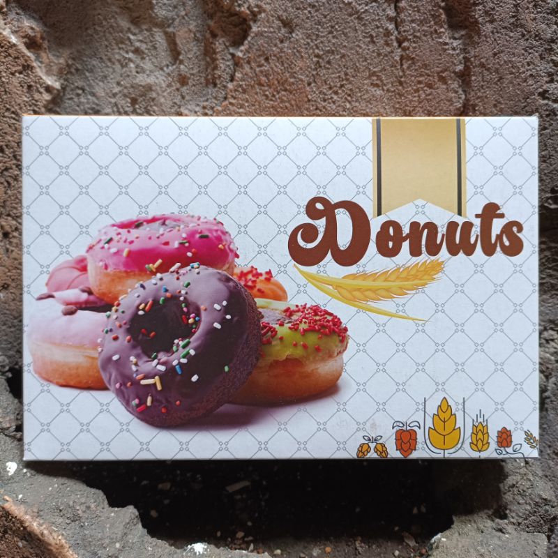 Donut Box contains 6 Donuts (Per piece) | Shopee Philippines