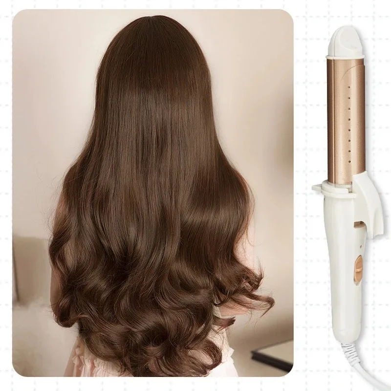 2 In 1 Curly and Straight Hair Straightener / Automatic Hair Curler ...