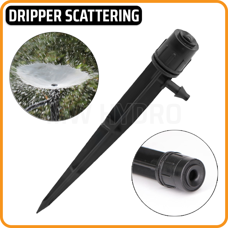 Stick Dripper Adjustable Flow Scattering 360 - Hydroponic Irrigation ...