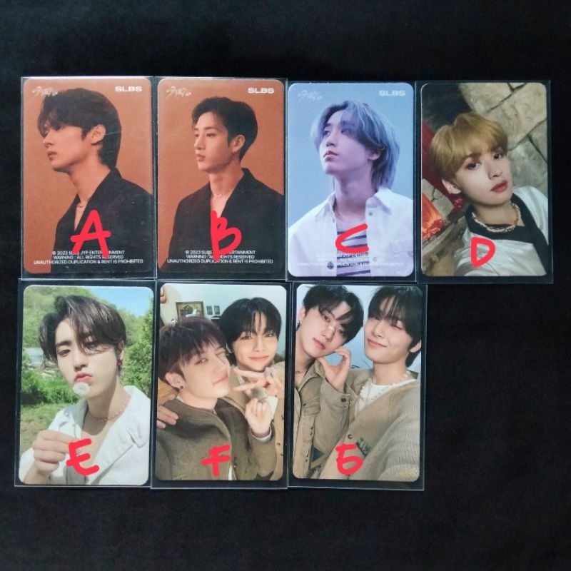 Photocard OFFICIAL STRAY KIDS NOEASY MAXIDENT UNIT FANKIT STAY HIDEOUT ...