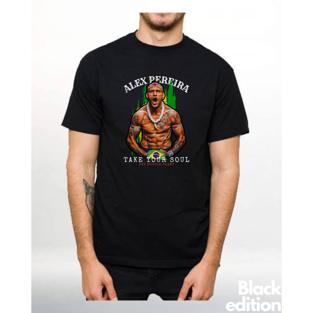 Ufc T-SHIRT "ALEX PEREIRA" PREMIUM QUALITY | Shopee Philippines