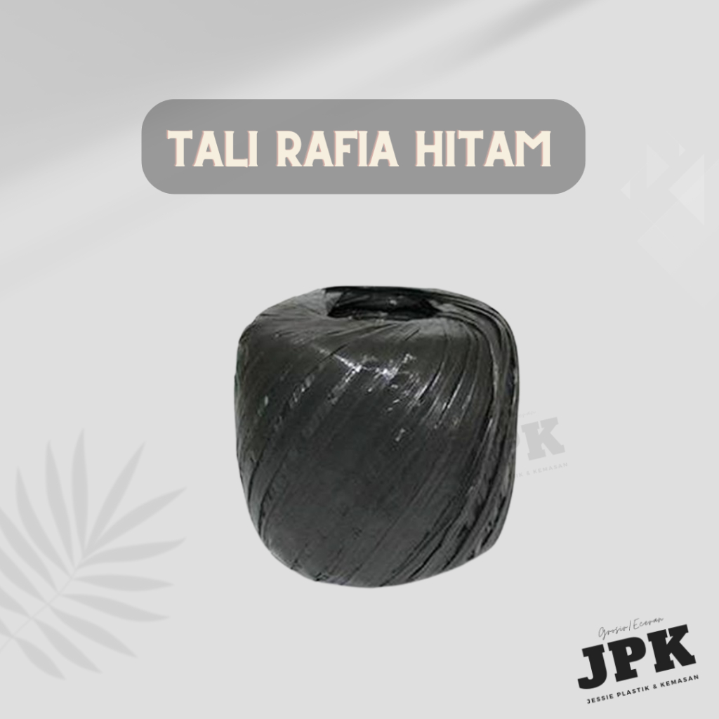 Rocket black raffia rope roll - 1/2 kg and 1 kg | Shopee Philippines
