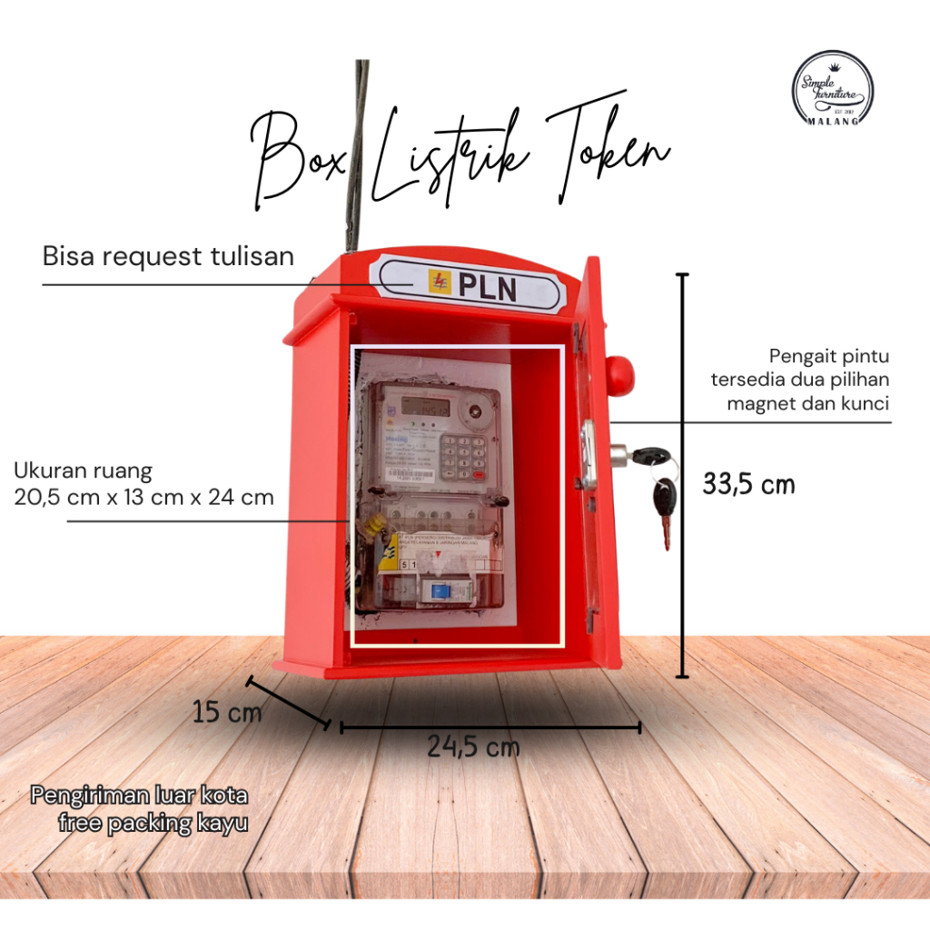 Token Prepaid and Short Postpaid Electricity Meter Boxes | Shopee ...