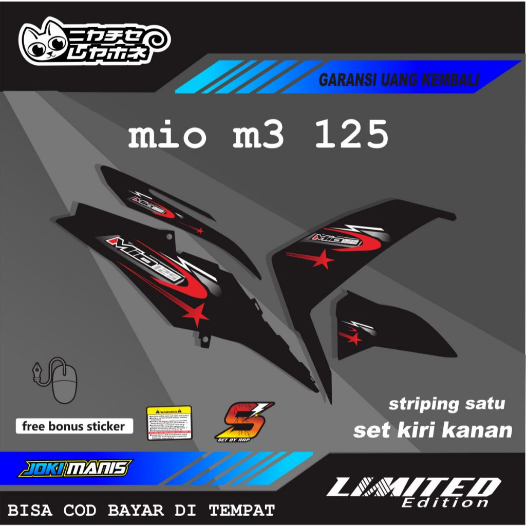 Striping The Latest simple mio m3 Variation | Shopee Philippines
