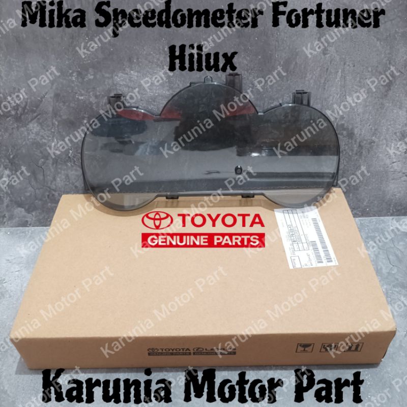 Fortuner HILUX SPEEDOMETER GLASS MIKA 2011 2012 2013 2014 2015 ORIGINAL ...