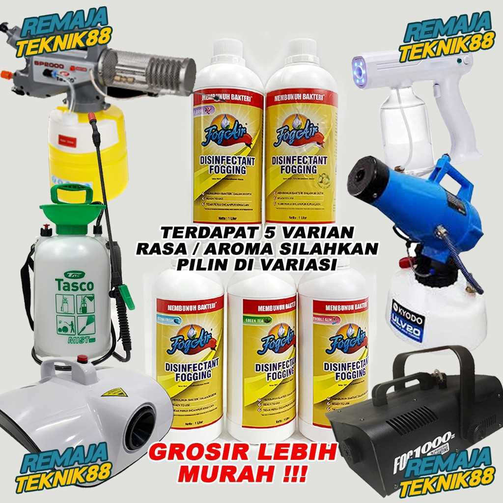 1 LITER BOTTLE FOGGING DISINFECTANT LIQUID FOG WATER 5 AROMA ELECTRIC ...